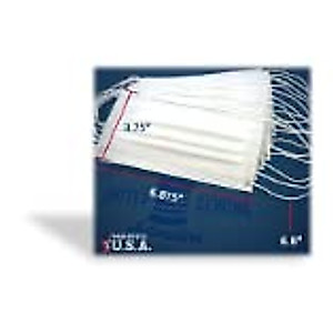 MADE IN USA -Level 3 - Disposable Face Masks - 3-ply - 50ct - Adjustable Fit White