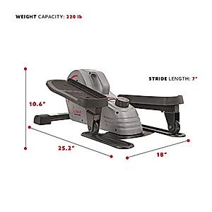 Sunny Health & Fitness Portable Stand Up Elliptical - SF-E3908