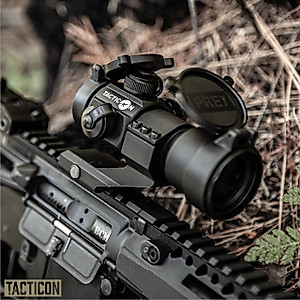 Tacticon™ Predator V1 Red Dot Green Dot Sight | Combat Veteran Owned Company | Absolute Co-Witness | Waterproof Fog Proof Optic | Tactical Rifle AR 15 Accessories
