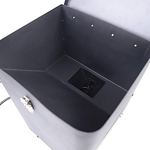 YUNLAIGOTOP Pellet Smoker Hopper Assembly Kit, Button type Digital Temperature Controller, Electric Wood Pellet BBQ Smoker Grill Part for Grill/Smoke/Bake/Roast/Braise/BBQ