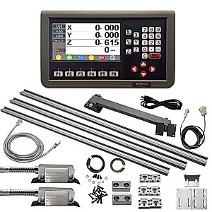 3 Axis DRO Digital Readout Magnetic Scale DRO Display Kit CNC Milling Lathe,DIY Travel Length