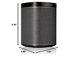 Sonos Play:1 - Compact Wireless Smart Speaker - Black (Discontinued by manufacturer)