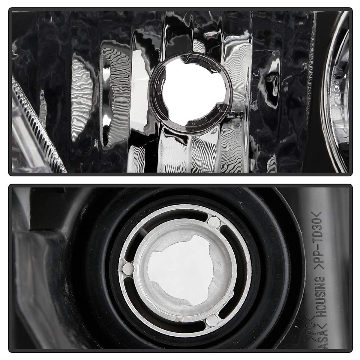 Carpart4u - Aftermarket Switch Back LED Projector Headlights For Toyota Tacoma 2016-2019 SR / SR5