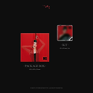 JISOO BLACKPINK - JISOO FIRST SINGLE ALBUM [ME] KIT ALBUM+Pre-Order Benefit