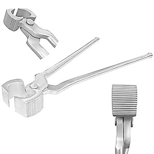 Equine Care Farrier Tools 14 Inch Shoe Pullers, Serrated Jaws Pull Off, Hoof Horseshoe Spreader Horse Hoof Trimmers.