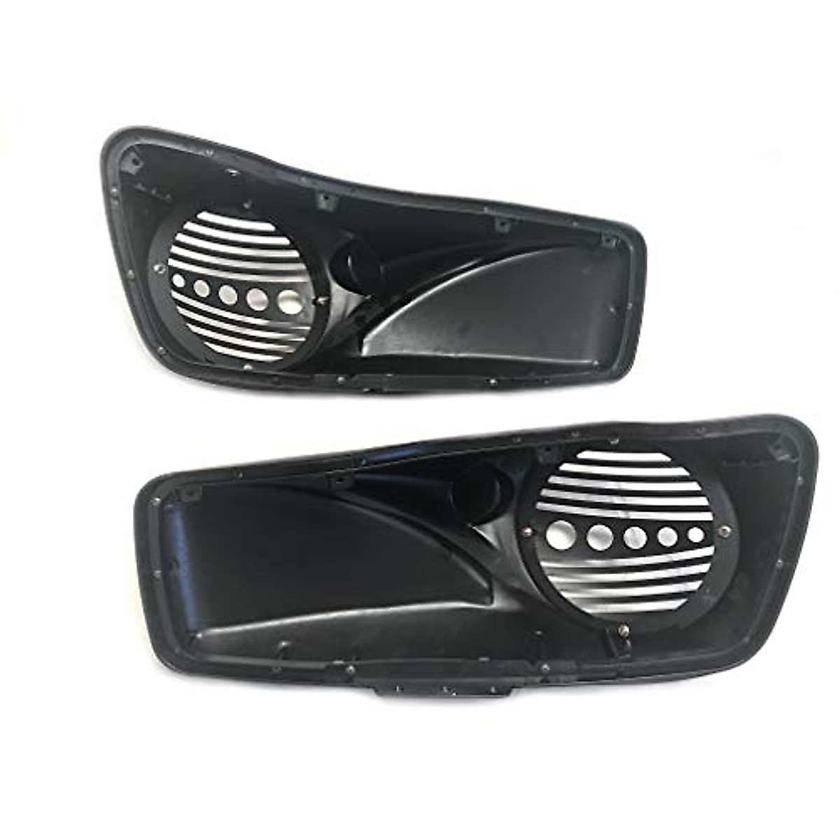 Mutazu 8" Speaker Lids w/Tweeter Port for Harley 2014 up Touring Models