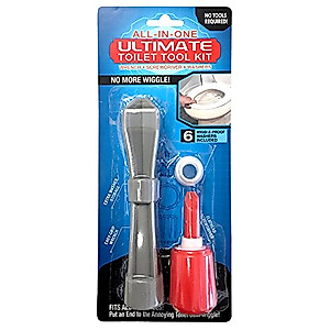 Ginsey Home+Solutions Toilet Seat Tightening Kit Multi, 00190