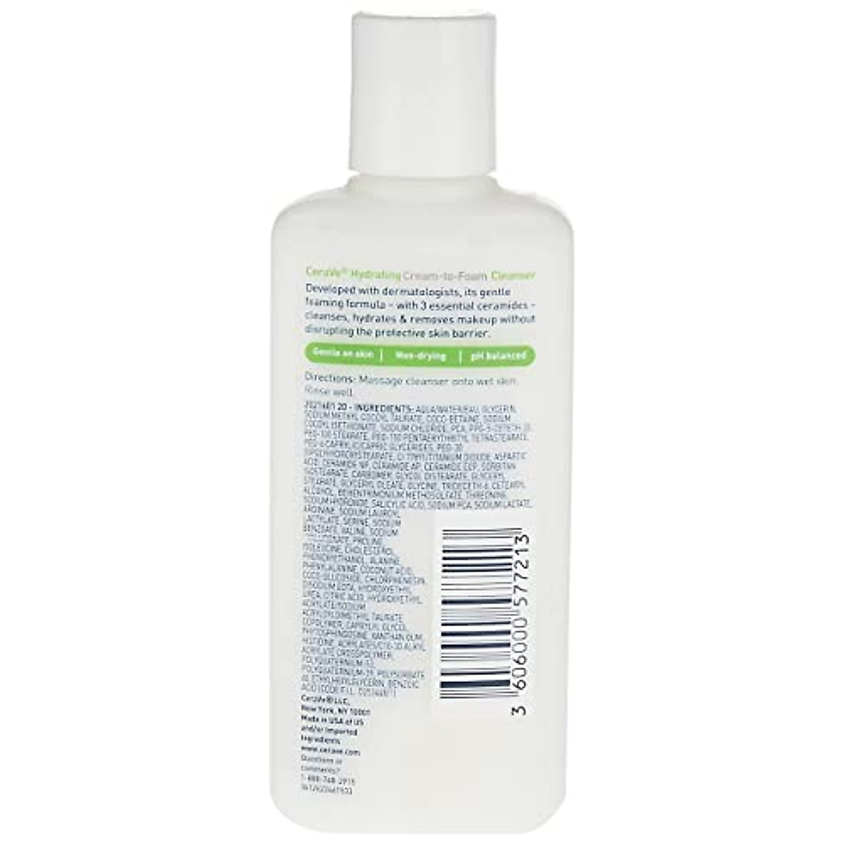 CeraVe Hydrating Facial Cleanser for Daily Face Washing