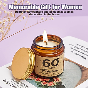 SKYHUG 60th Birthday Gifts for Women, Birthday Gifts Ideas Box forHer Include Mug Gift Cards Socks Straw Candle Bottle Opener Coaster Stopper and Brush - Ideal Birthday Gift Box for Mom (60th)