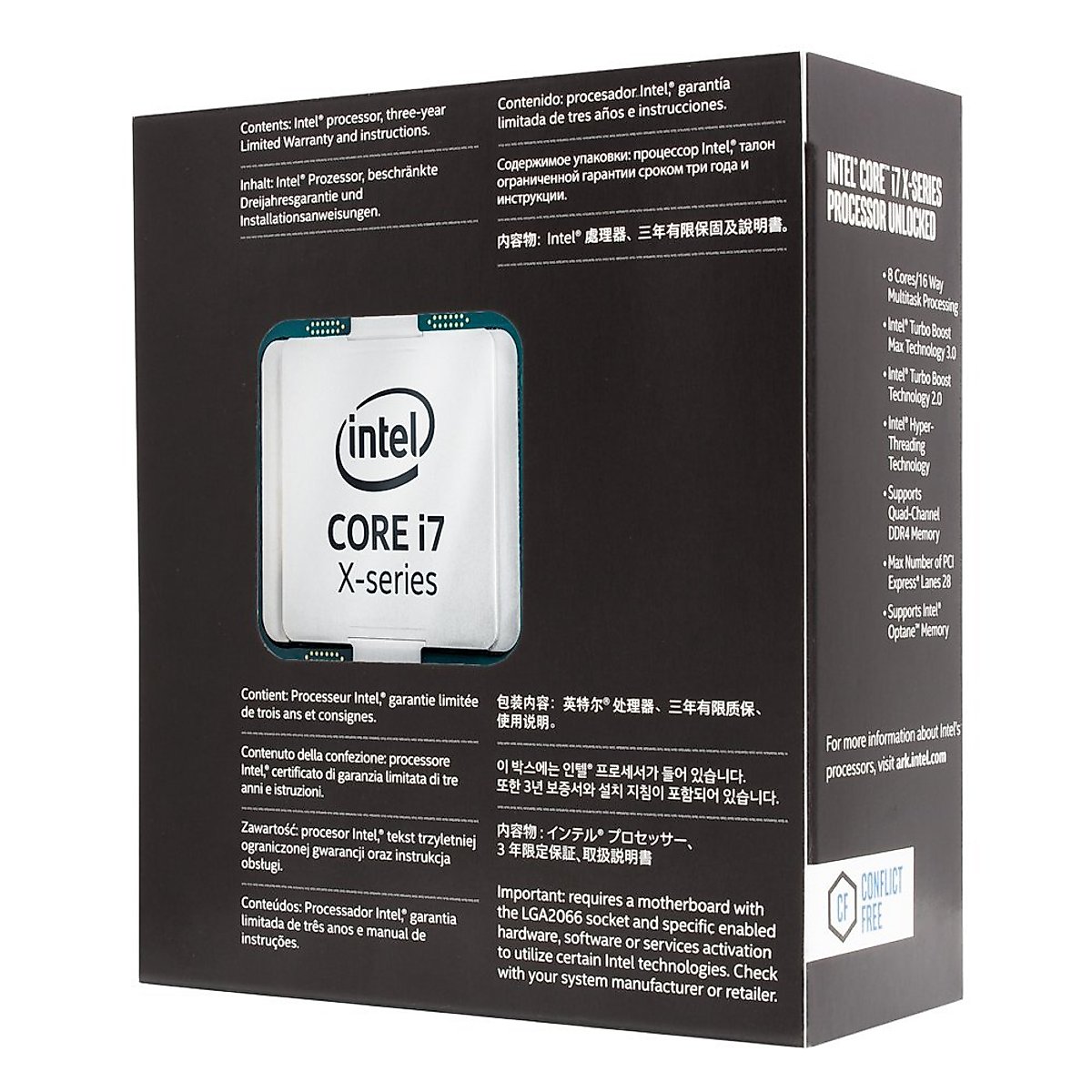 Intel SR3NH Core i7-7800X X-Series Processor 8.25M Cache, up to 4.00 GHz (Renewed)