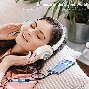 MillSO USB Type C to 1/4 Headphone Adapter TRS 6.35mm Female to USB C Aux Audio Adapter Stereo Jack Adapter for Amplifiers, Mixer, Home Theater, Smartphones, Laptop, 6.35mm Headphones