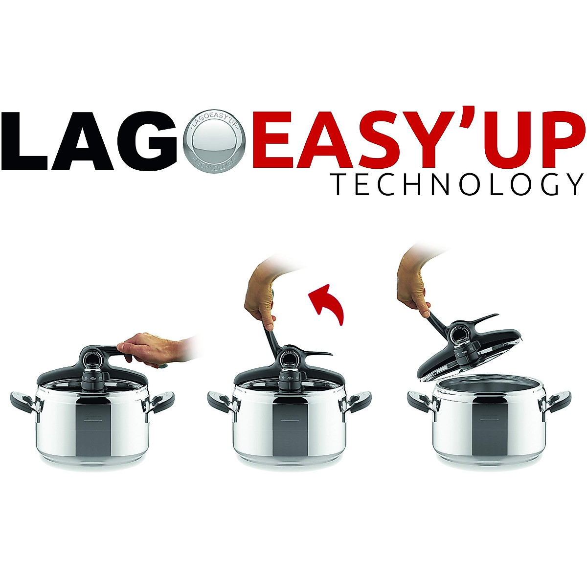 Lagostina Mia Pressure Cooker Lagoeasy'UP 7 L N/A