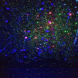 LedMAll® Red and Green Laser, and Blue LED Remote Control Christmas Lights, Garden and Landscape Lights