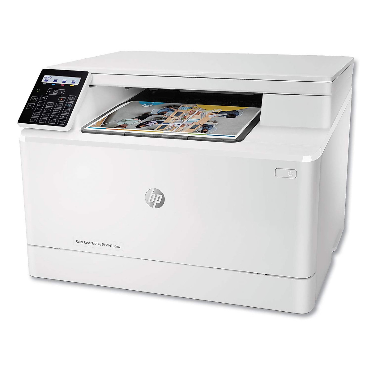 HP Color Laserjet Pro M180nw All-in-One Wireless Color Laser Printer, Mobile Printing & Built-in Ethernet, Works with Alexa (T6B74A)