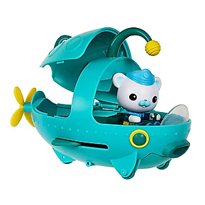 Octonauts Octopod Playset | 8 Pieces Including Deep Sea Captain Barnacles & Gup A, Multicolor, 5.12 x 15.5 x 8.5 inches