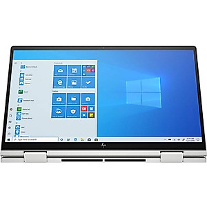 HP Envy x360 2-in-1 Laptop, 15.6" Full HD Touchscreen, 10th Gen Intel Core i7 Processor, 12GB Memory, 512GB PCIe NVMe SSD, Wi-Fi, HDMI, Backlit Keyboard, Windows 10 Home, Silver (i7-1065G7 Processor)