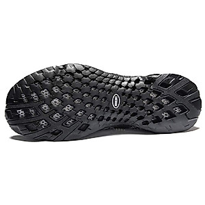SUOKENI Men's Quick Drying Slip On Water Shoes for Beach or Water Sports All Black,Size:US 10.5/EU 44