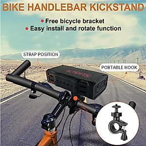 BIRDIE79 – Portable Golf Cart Speaker, Magnetic Bluetooth Speakers 36 Hour Playtime. Rugged Outdoor Speaker for Waterproof, & Shockproof. 30W Loud & Clear Stereo Sound,