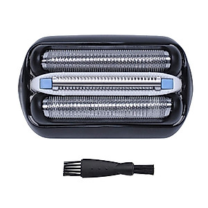 32B Foil & Cutter Shaver Replacement Part for Braun Series 3, Compatible with Braun 310S 320S 330S 340S 360S 380S 350CC 370cc-4 390cc-4 Shaver Foil Cartridge Cassette Head