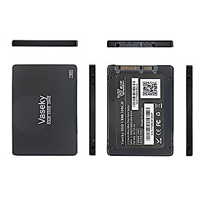ECOiNVA Vaseky SATA MLC SSD Hard Drive Disk 120G 240G 350G 480G 2.5 Inch Laptop Desktop Computer Solid State Drive Noiseless Hotless Shockproof (240G)