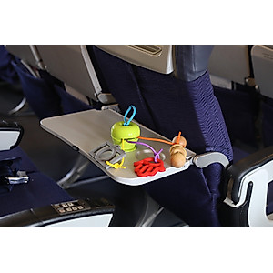 Grapple Suction Cup High Chair Toys Holder | 3 Toy Tethers Keep Toys from Falling | Holds Teethers, Toys, Snack Cups | for Babies 6-12 Months | Perfect for Travel and Restaurant