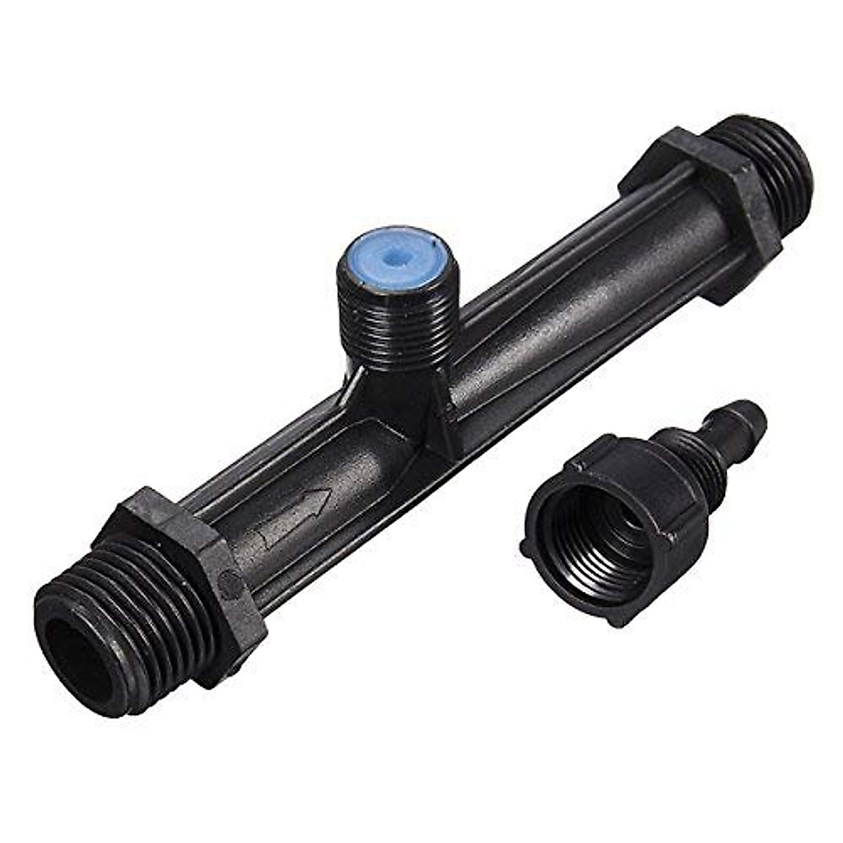 1/2inch Garden Irrigation Tube Fertilizer Mixer Injector Plastic Venturi Switch Water Tube Kit Injector Agriculture Tool for Patio Lawn Garden Greenhouse