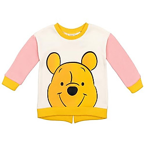 Disney Winnie the Pooh Infant Baby Girls Fleece Sweatshirt and Pants Set Pink 18 Months