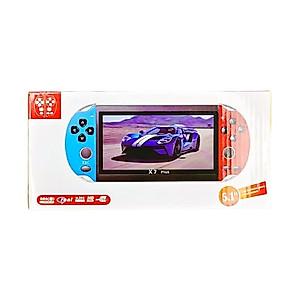 HLF 5.1-inch screen hd casual handheld game console with built-in 11000 vodeo games portable game retro nostalgic mp3 mp4 AV-out to TV game can be saved/added/deleted