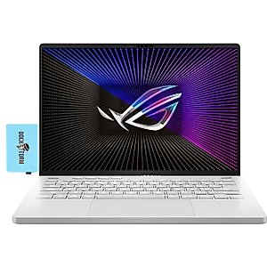 ASUS ROG Zephyrus G14 14.0" 165 Hz FHD IPS Gaming Laptop (AMD Ryzen 9 7940HS 8-Core, 40GB RAM, 1TB PCIe SSD, GeForce RTX 4060 8B GDDR6, Backlit KYB, WiFi 6, BT 5.3, Win 11 Home) w/Hub