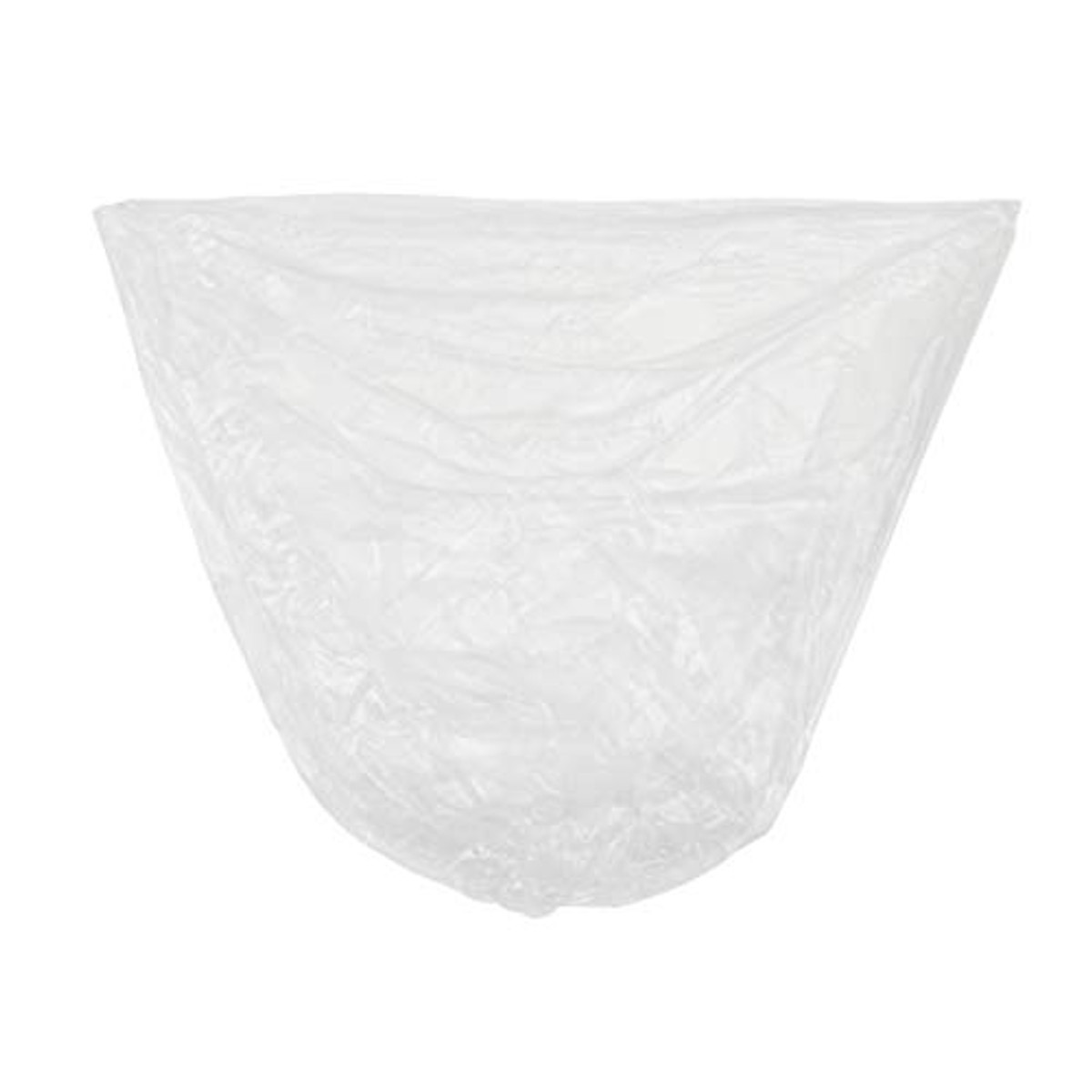 AmazonCommercial 10 Gallon Trash Bags 24" x 24" - 6 Micron Natural Clear High Density Commercial Garbage Bags - 200 count