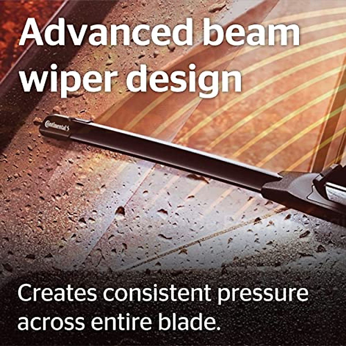 Continental ClearContact 21" and 17" Beam Wiper Blades - 2 Pack Set in Frustration Free Packaging