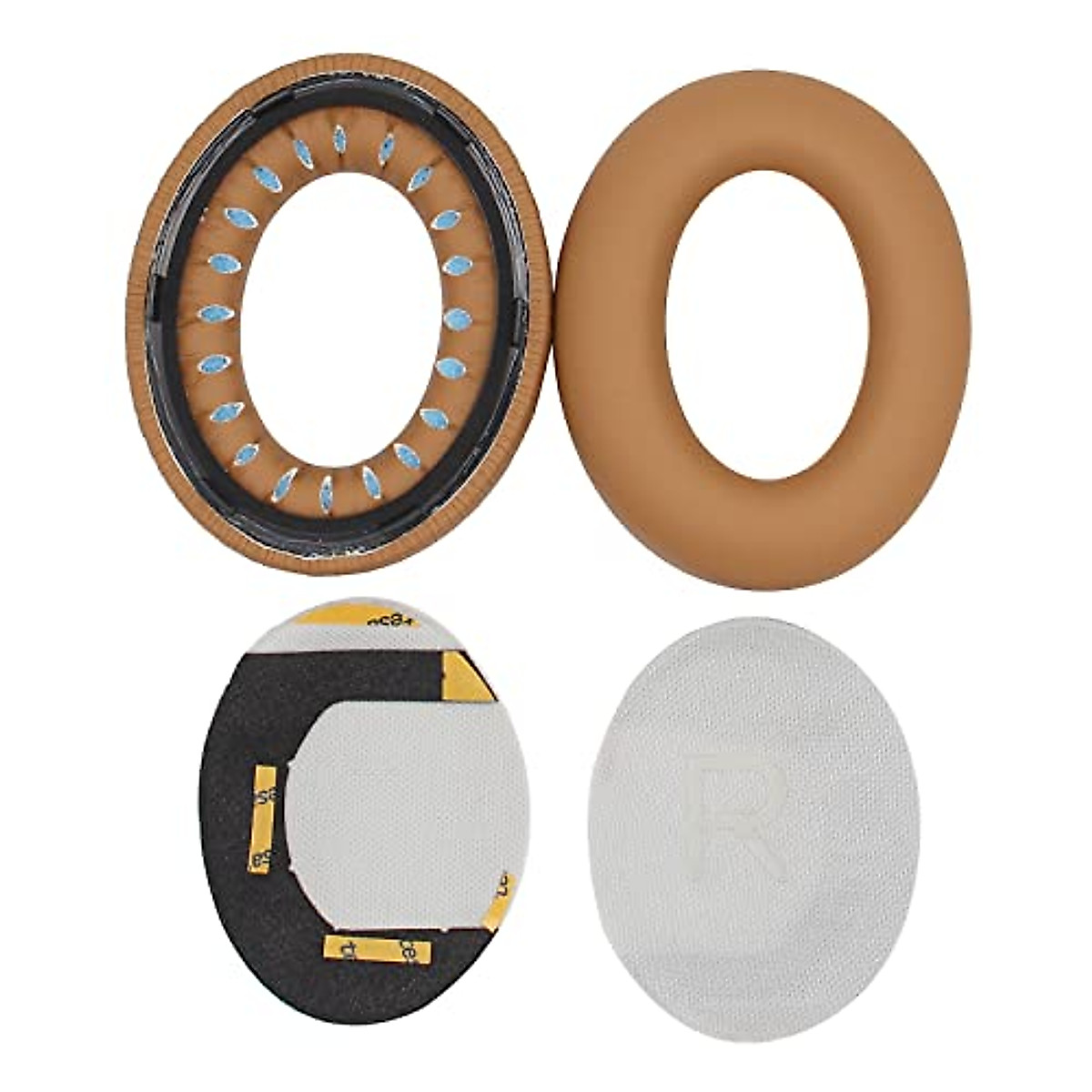 NC 700 Ear Pads for Bose 700 Headphones, BUTIAO Protein Leather Memory Foam Earpads Replacement Ear Cushion Pad for Bose 700 NC700 Noise Cancelling 700 Headphones (Khaki)