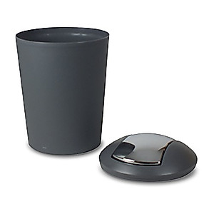 Kela Trash Can with Lid Marta Collection, Grey