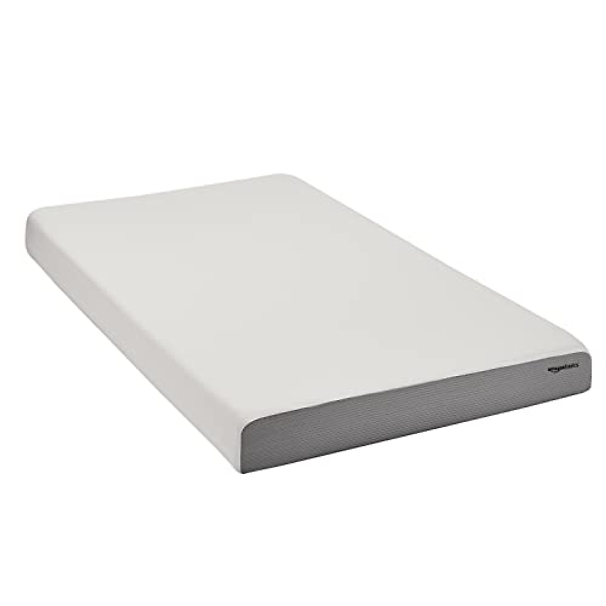 Amazon Basics Memory Foam Mattress, Soft Plush Feel, 6 Inch, Twin