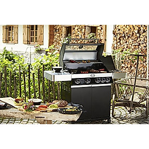 Rösle 25164 Enameled Cast Iron Frying Pan with Two Handles, 11-Inch