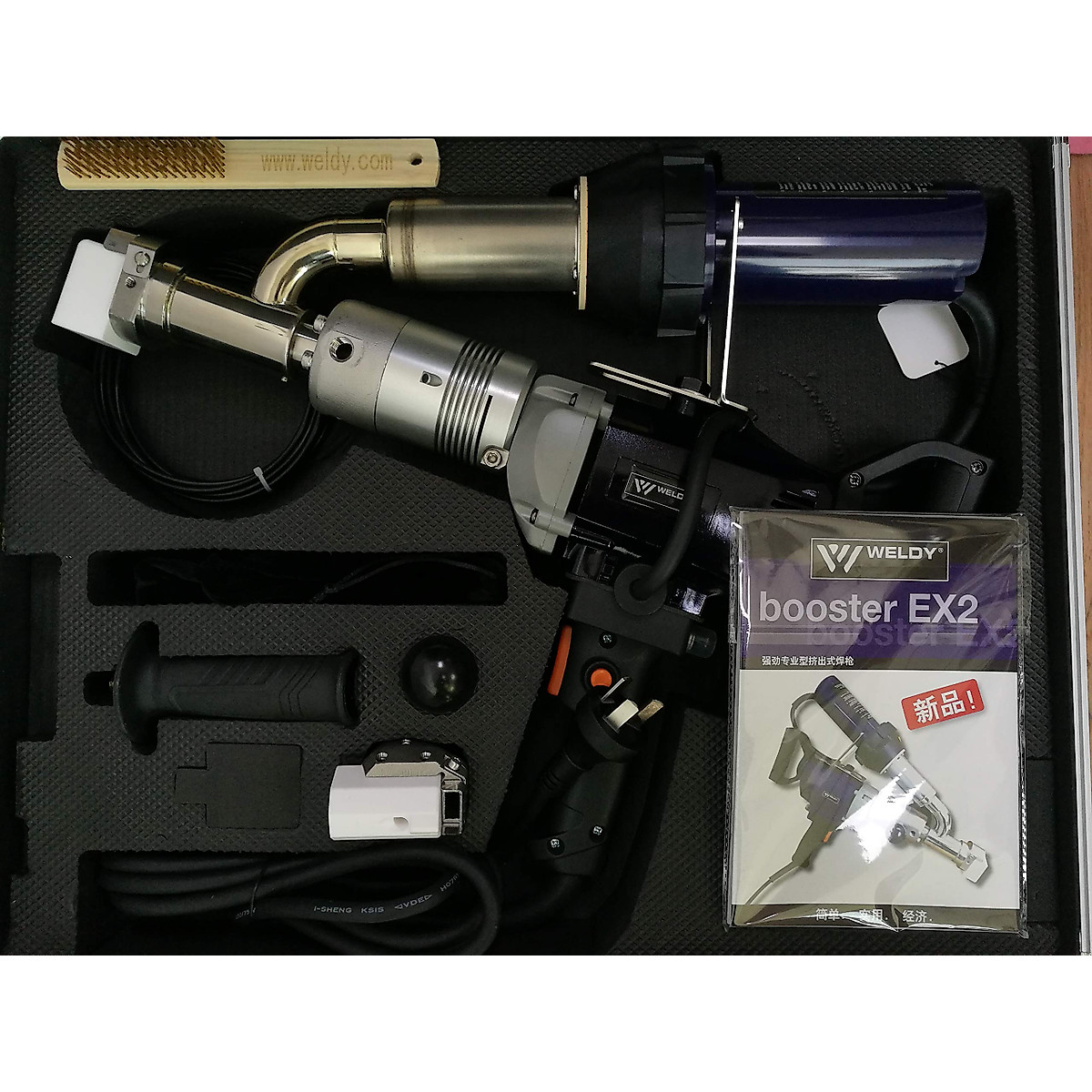 AC230V Plastic EX2 Extrusion Booster Welder Gun