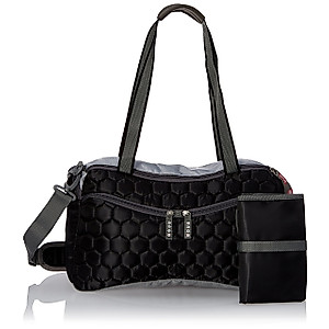 teafco Ultra-Lightweight Multi-Functional Diaper Bag, Black, Medium