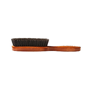 Bass Brushes Semi Oval Boar Wood Brush, 1 EA