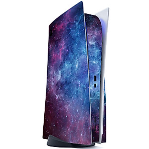 PlayVital Magic Sky Full Set Skin Decal for ps5 Console Disc Edition, Sticker Vinyl Decal Cover for ps5 Controller & Charging Station & Headset & Media Remote
