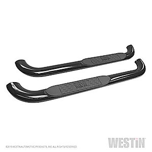 Westin 21-1405 Platinum Black Oval Step Bar
