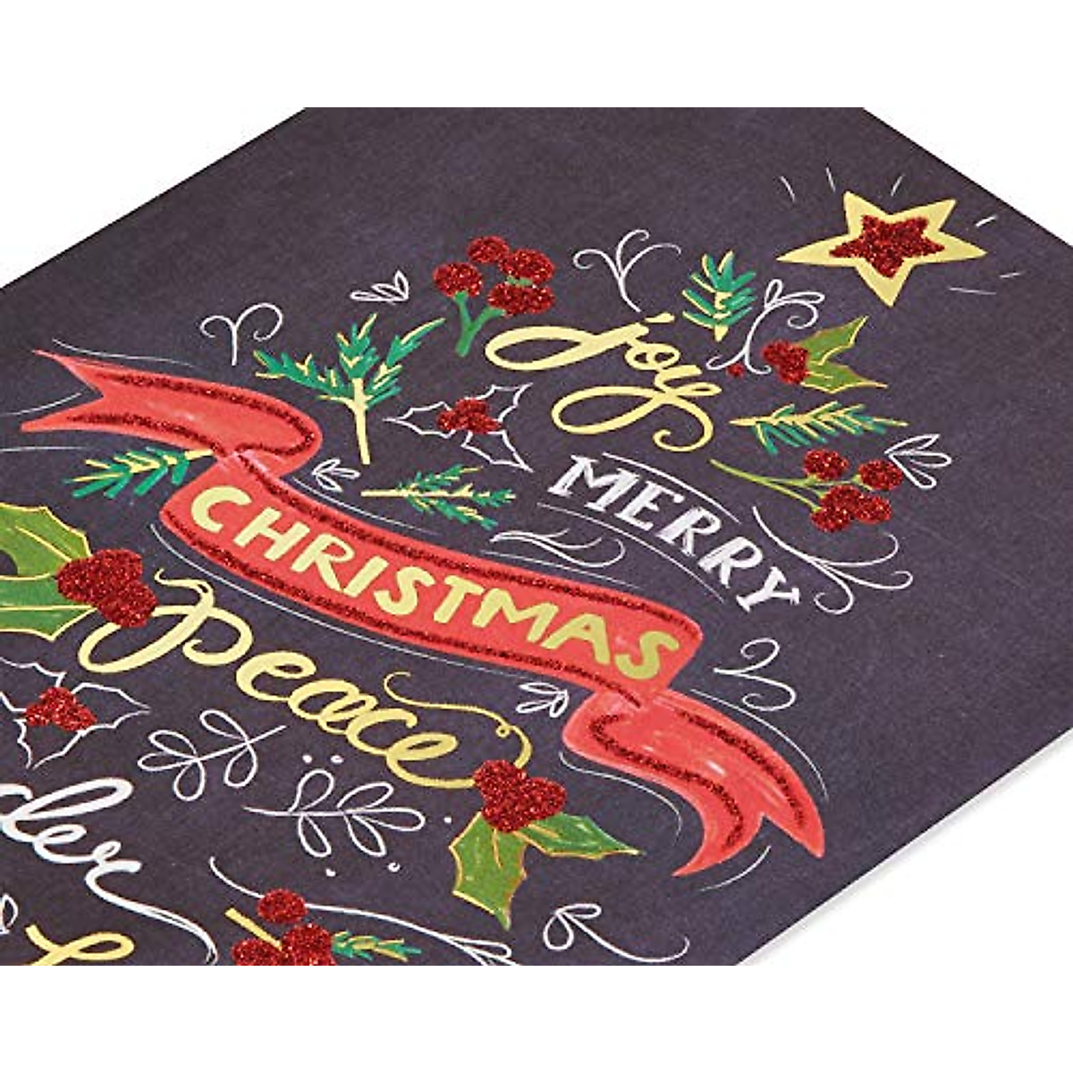 Papyrus Christmas Cards Boxed with Envelopes, To You and Yours, Holiday Tree (14-Count)