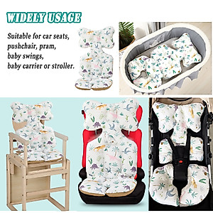 StoHua Baby Carseat Head Body Support Cushion, Infant Car Seat Insert, Universal Seat Cushion for Pushchair, Ultra-Soft Toddler Seat Pad Babybody Support, Perfect for Carseats, Strollers, Swings