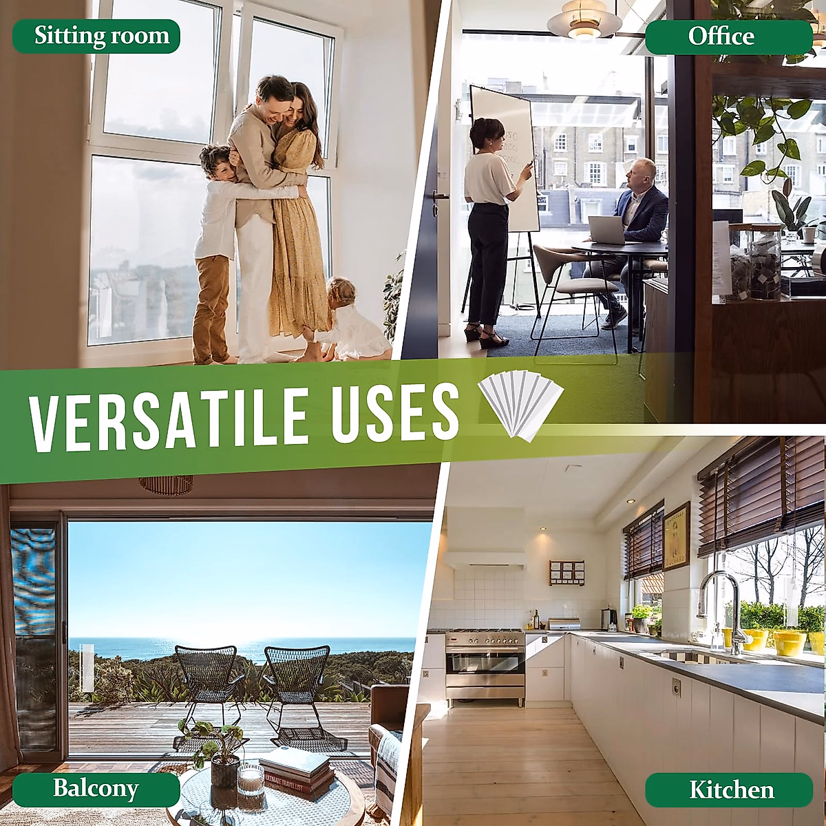 30 Pack Fruit Fly Traps Indoor, Non-Toxic Window Fly Trap Catcher Clear Trap for Home, Flies Traps Kitchen, Paper Sticky Strips, Flying Insect Traps for Bugs Mosquito Gnat, Lady Bug Killer Traps