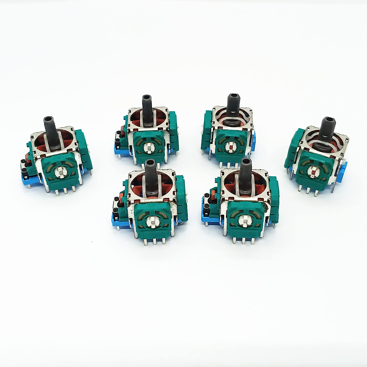 ZHAWULEEFB New Compatible 3D Analog Sensor Wheel Thumb Sticks Joystick Rocker Module Replacement for Sony PS5 Game Controller 6pcs 1 Set of Tools, 1charging Port,(Plus Other Products as Pictured