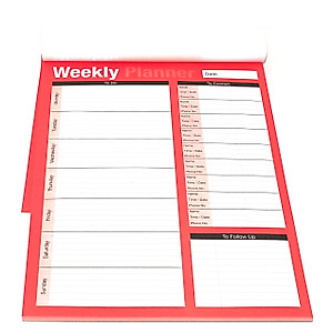 Weekly Desk Planner and Things to Do