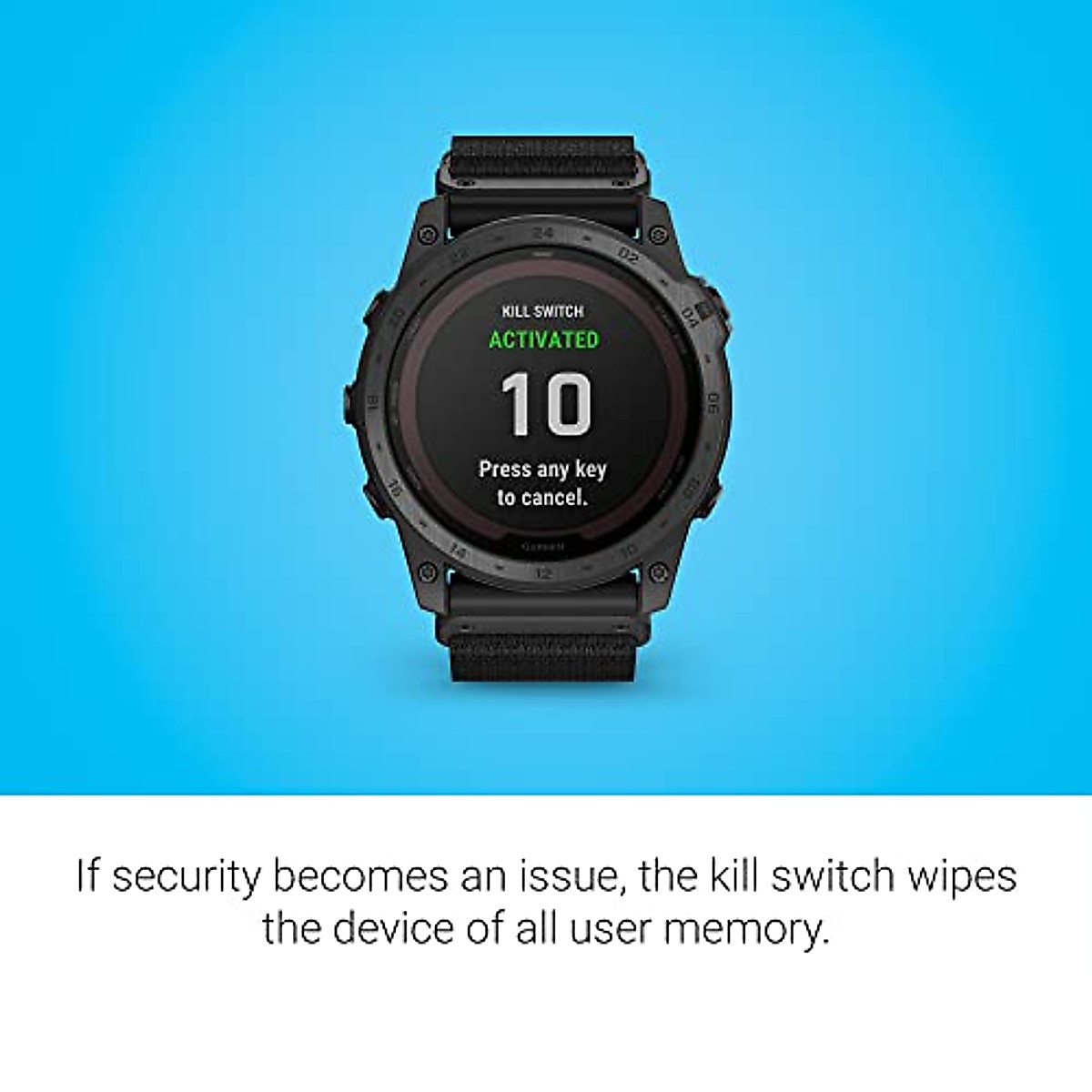 Garmin tactix 7, Pro Ballistics Edition, Ruggedly Built Tactical GPS Watch with Solar Charging Capabilities, Applied Ballistics and Nylon Band,Black