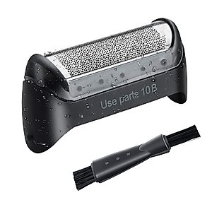 10B Foil & Cutter for Braun Cruzer, 1000/2000 Series Shaver Head Set Replacement Part for Braun 180 190 1735 1775 5728 5729 170S