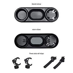 Snack Tray for Baby Stroller,Stroller Tray with Cup Holder,Outdoor Accessories for Babies and Kids.Two Cup Holders with One Snack Tray.