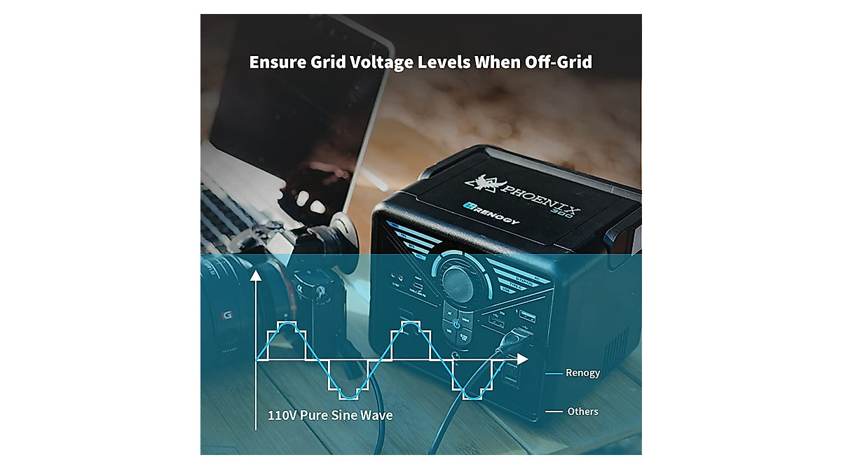 Renogy Phoenix 300 Solar Generator - Power Anytime, Anywhere