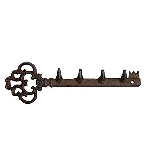 Esschert Design USA LH149 Cast Iron Key Hanger